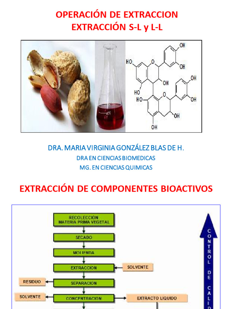 TEORIA 5 EXTRACCION S-L y L-L 2023-Ok | PDF | Fase (materia) | Solvente