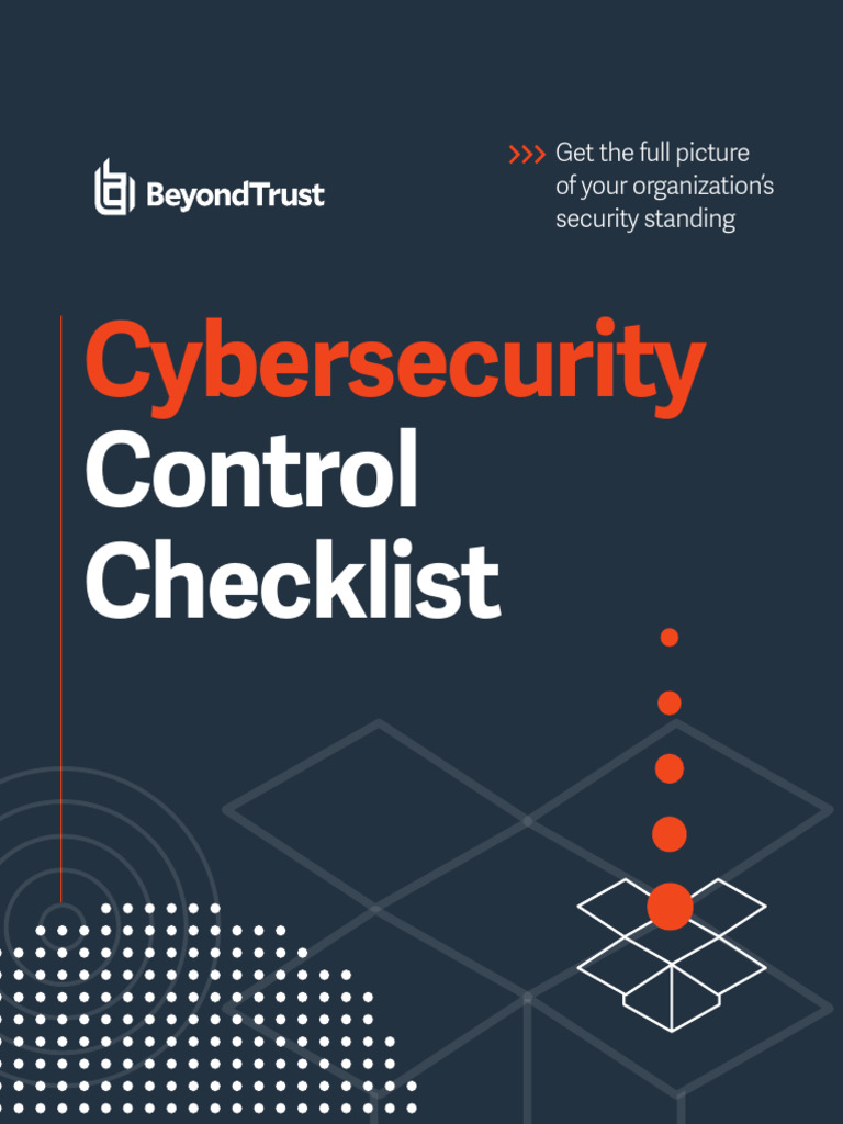 Security Controls Checklist BeyondTrust | PDF | Security | Computer ...