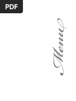 Perere Menu Nov 2023 | PDF | Sauce | Sushi