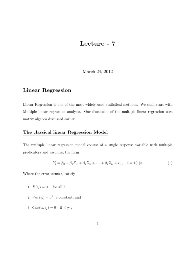 Regress | PDF | Regression Analysis | Linear Regression Regress | PDF | Regression Analysis | Linear Regression