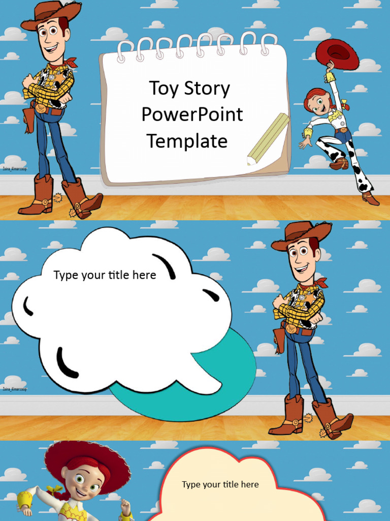 Toy Story Presentation Template | PDF