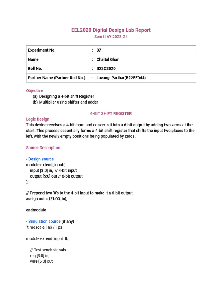 DD_REPORT7 | PDF | Computer Engineering | Electronics
