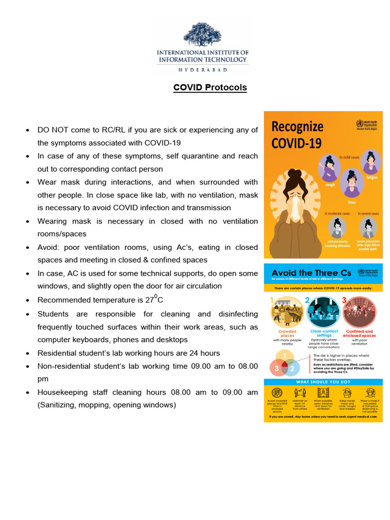 Covid General Guidelines 2 | PDF | Hygiene | Public Toilet