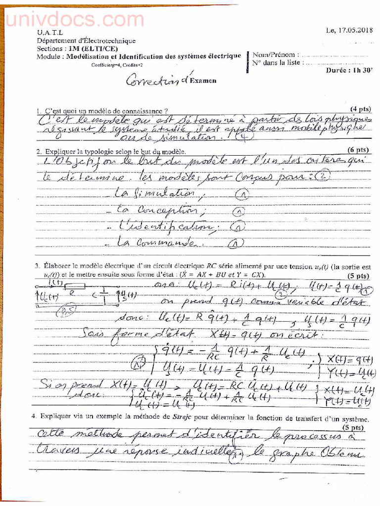 Correction Examen Identification 2018.TextMark | PDF