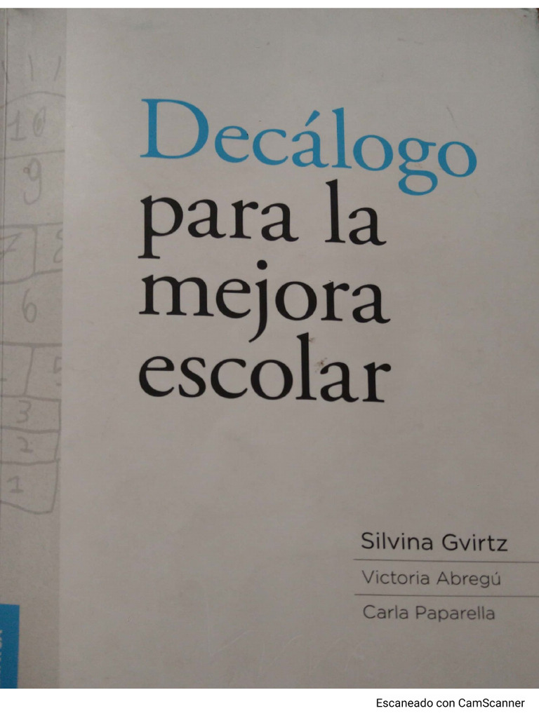 Decálogo Para... Introducción y Cap.1 | PDF