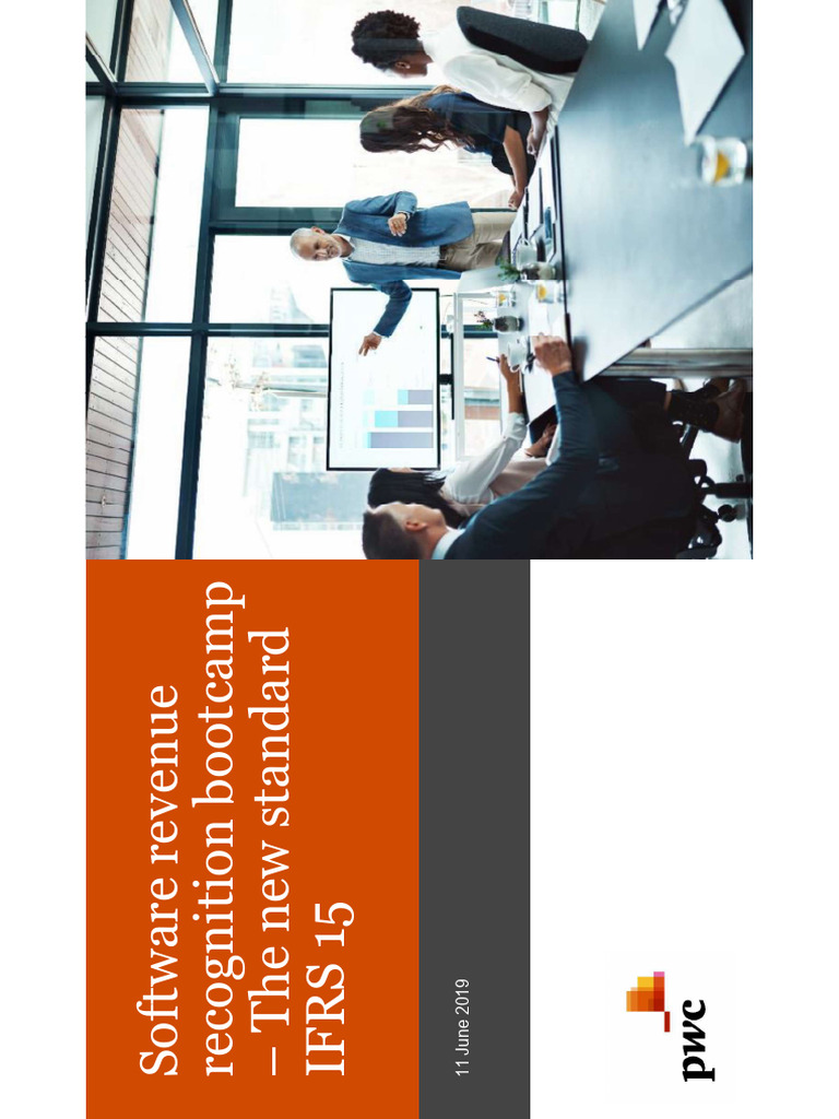 PWC Revenue Recognition IFRS15 For Software Companies | PDF ...