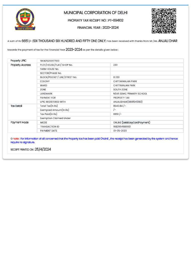Property Tax | PDF