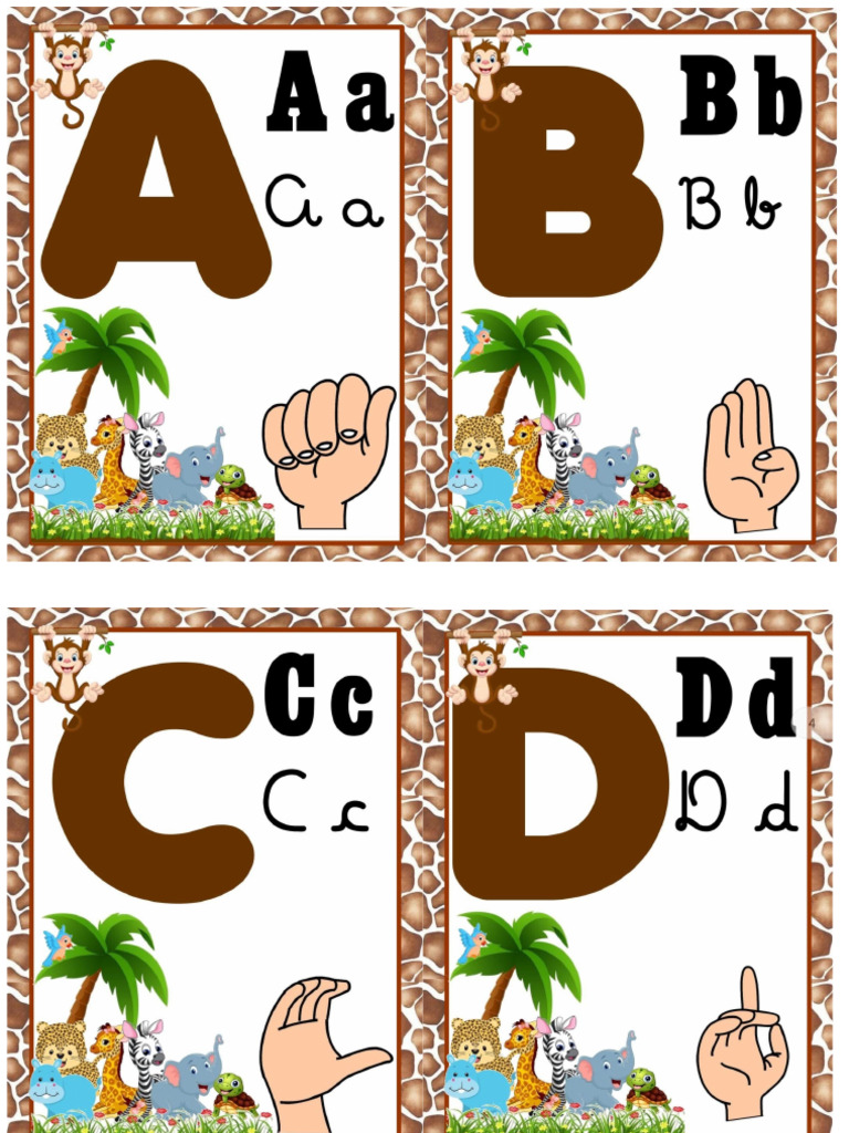 Alfabeto Safari | PDF