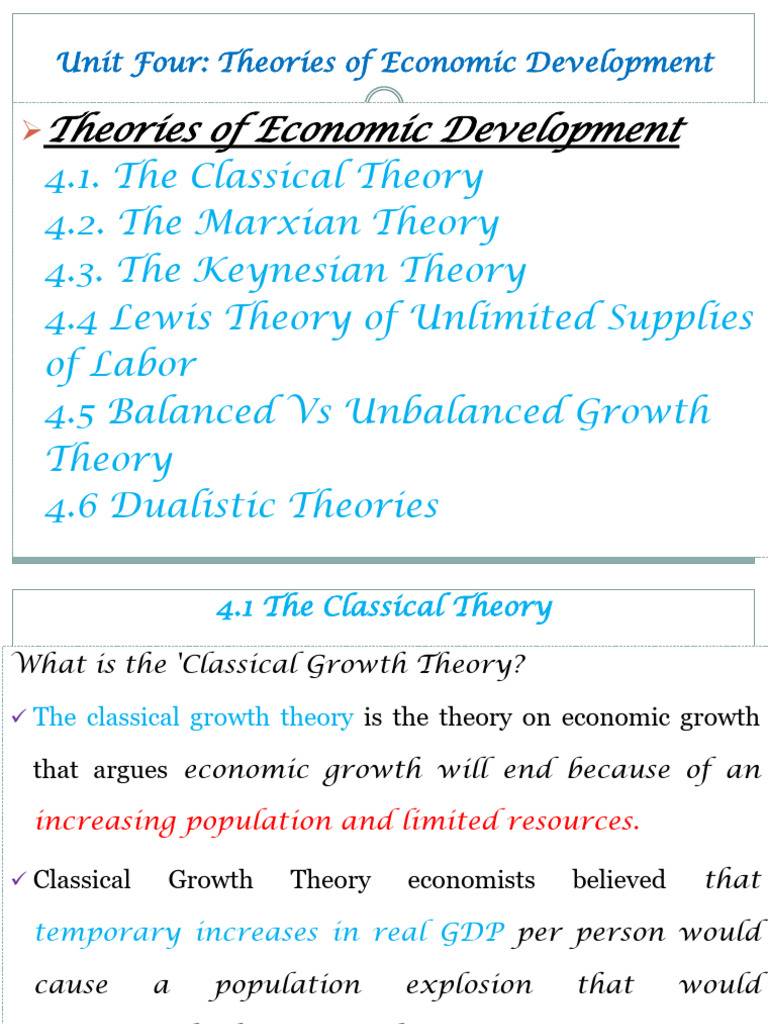Dev-E Chapter 4 | Download Free PDF | Classical Economics | Capitalism