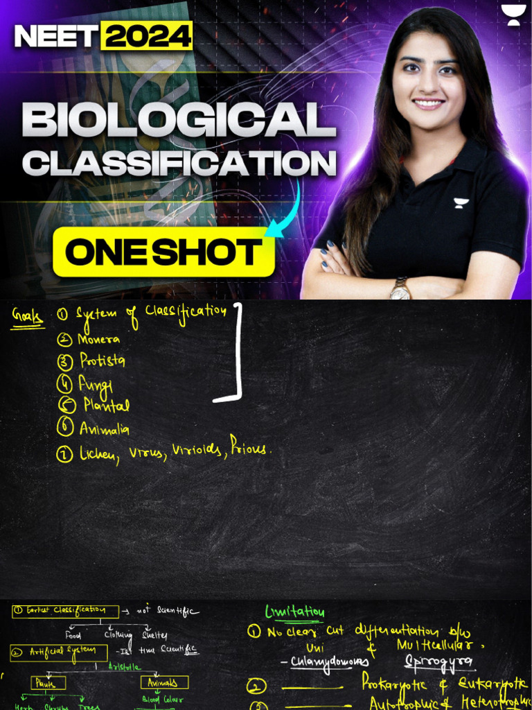 Biological Classification - One Shot by Seep Pahuja | PDF