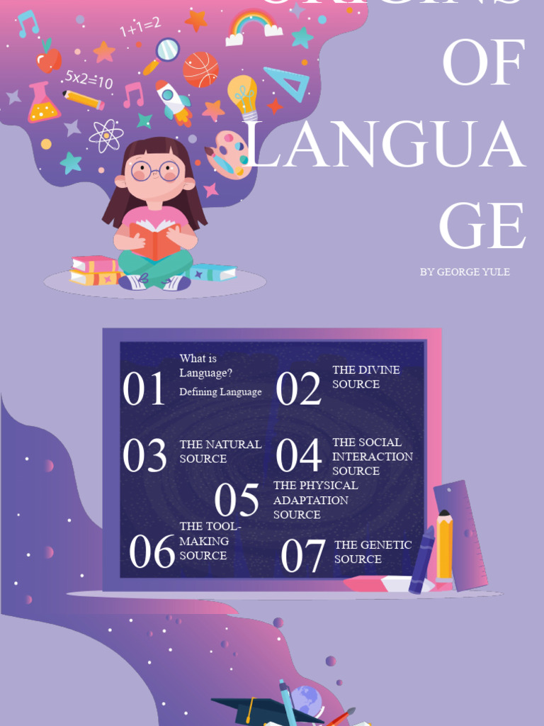 04 The Origins of Language | PDF | Homo | Human