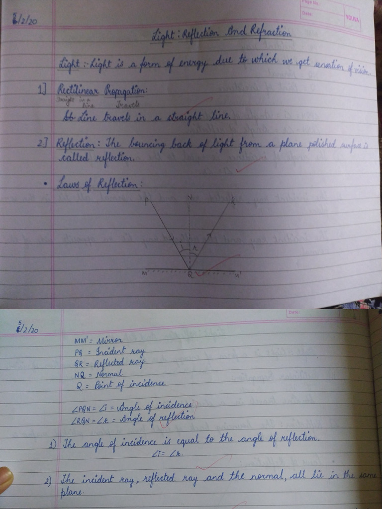 Light Class 10 | PDF