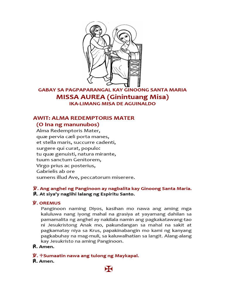 Alma Redemptoris | PDF