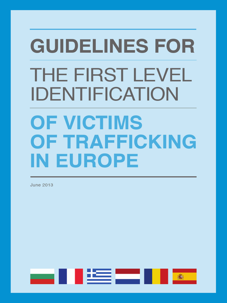 2014.11 Identification 1 GUIDELINES | Download Free PDF | Human Trafficking | Sexual Slavery