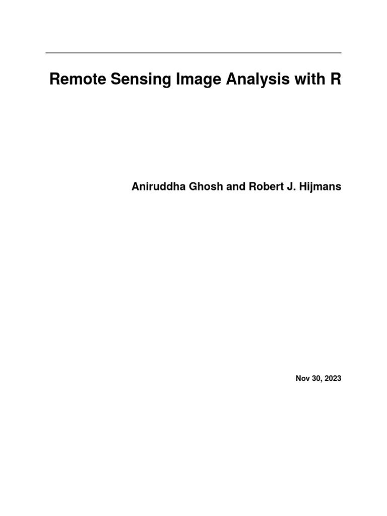 rs | PDF | Remote Sensing | Image Resolution