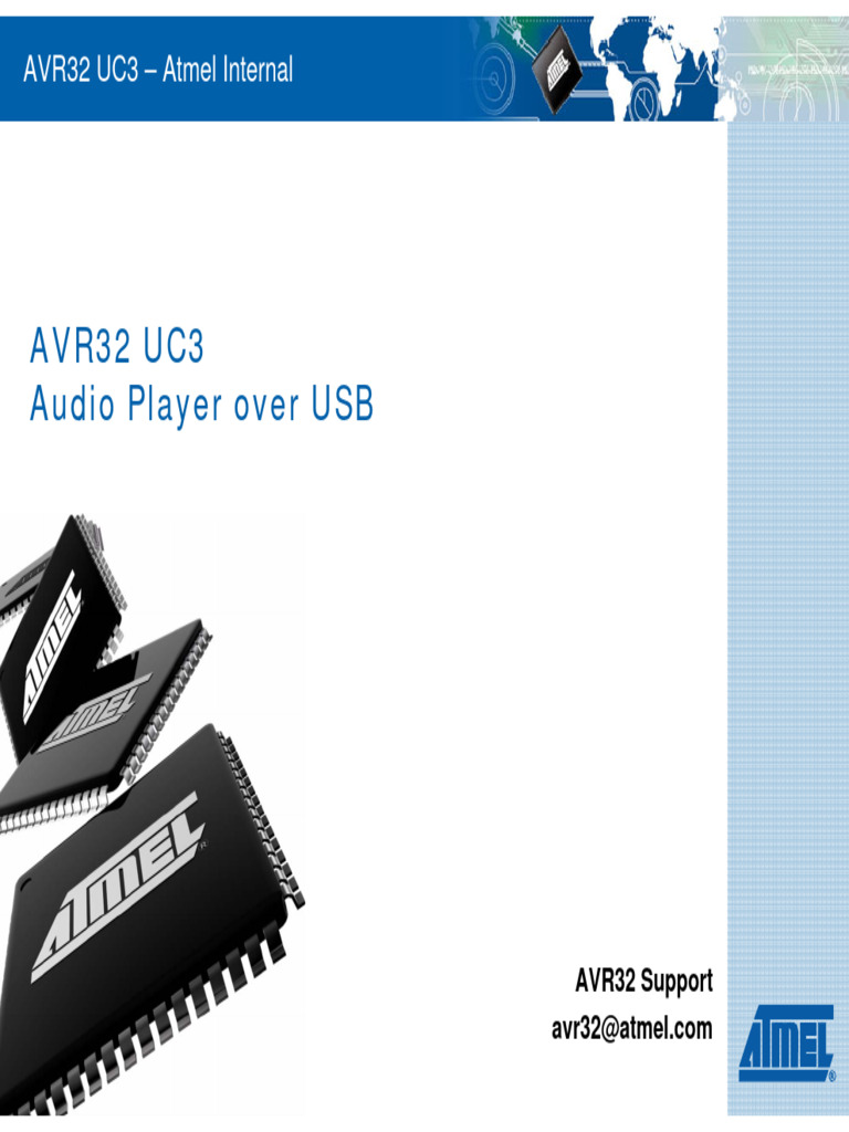 AVR32 UC3: USB Audio Player Guide | PDF | Codec | Mp3