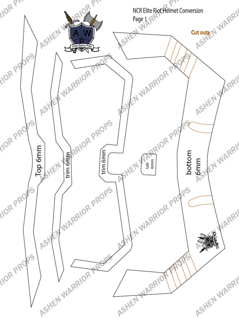 NCR Elite Riot Helmet Conversion | PDF