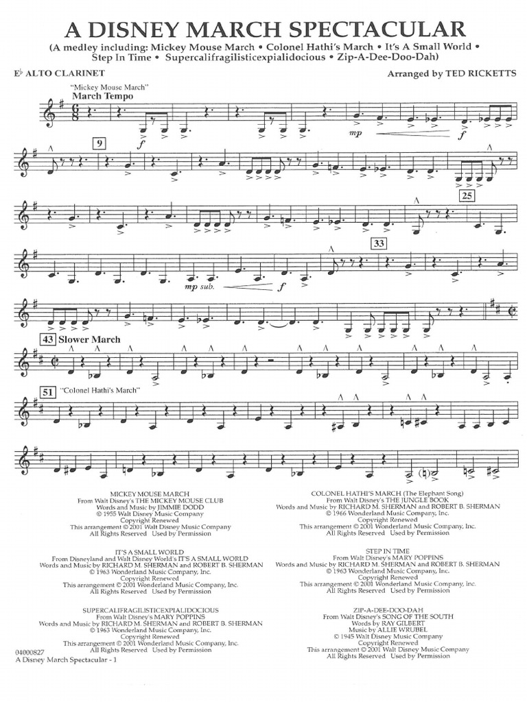 Alto Clarinet | PDF