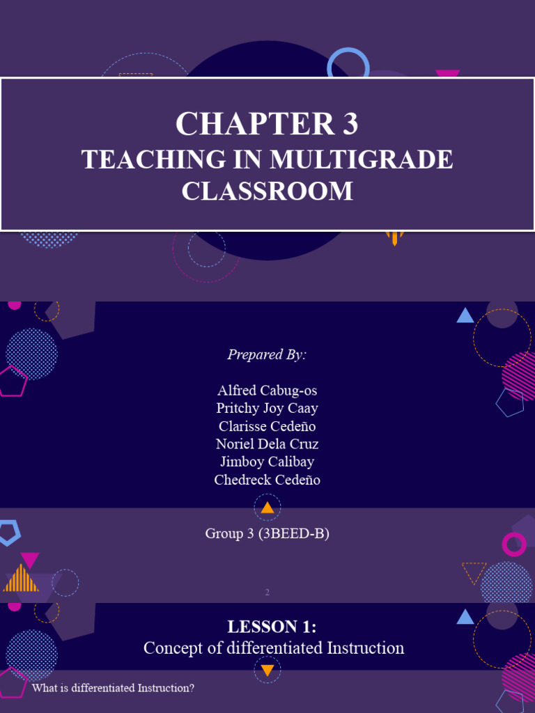 Multigrade Classroom Strategies | PDF | Learning | Differentiated Instruction