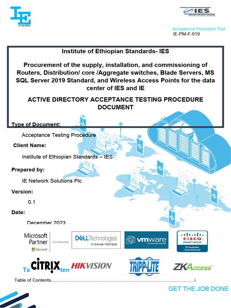 Ie Ies Ad Atp V (0.1) | PDF | Domain Name System | Active Directory