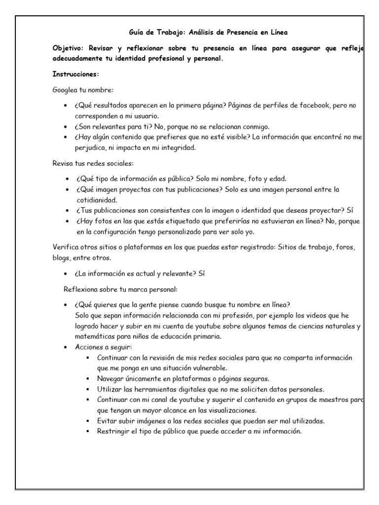 Optimiza tu Presencia en Línea | PDF