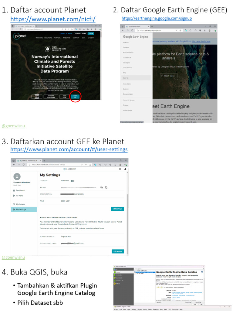 Open Monthly Planet Basemap in QGIS | PDF | Computers
