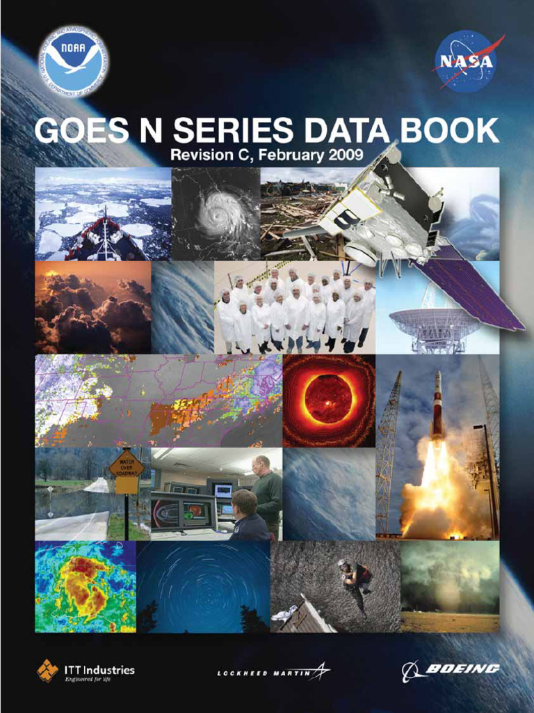 327183main GOES N Databook Rev C | PDF | Space Weather | Earth Sciences