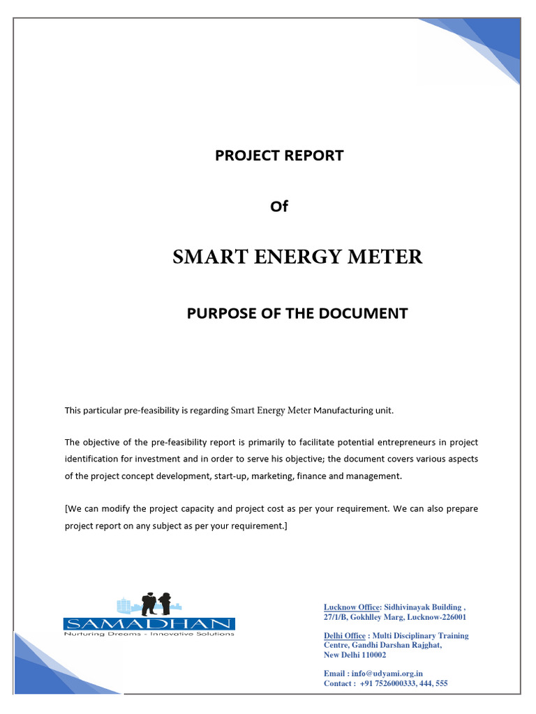 Smart Energy Meter | PDF | Smart Grid | Debt