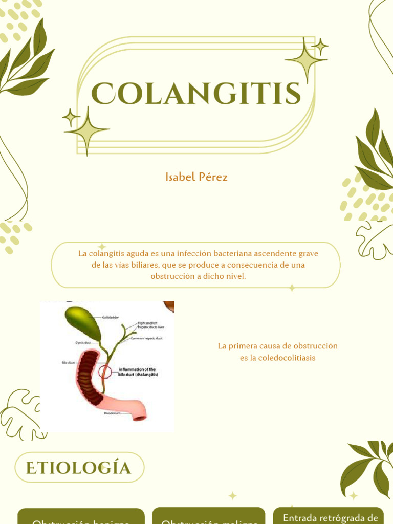 Colangitis 20240426 111943 0000 | PDF | Medicina CLINICA ...