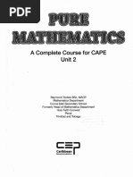 Csec Math Sba Guidelines | PDF | Mean | Chart