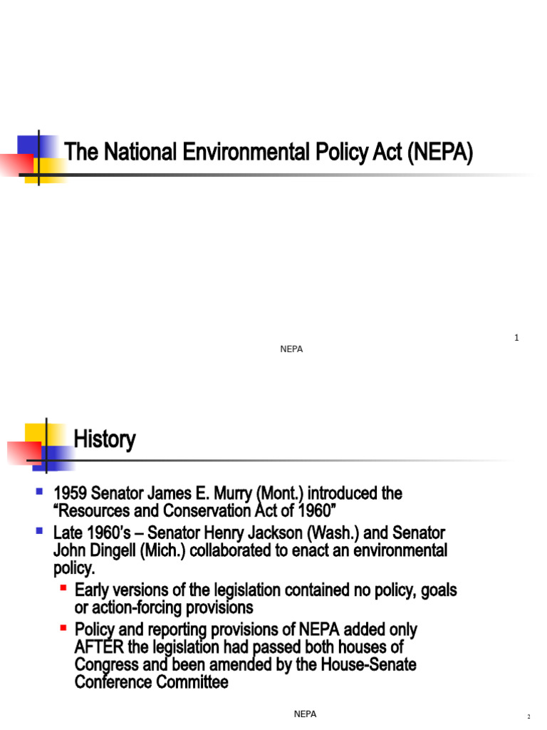 enviro-2017f-nepa | PDF | National Environmental Policy Act | Environmental Impact Statement