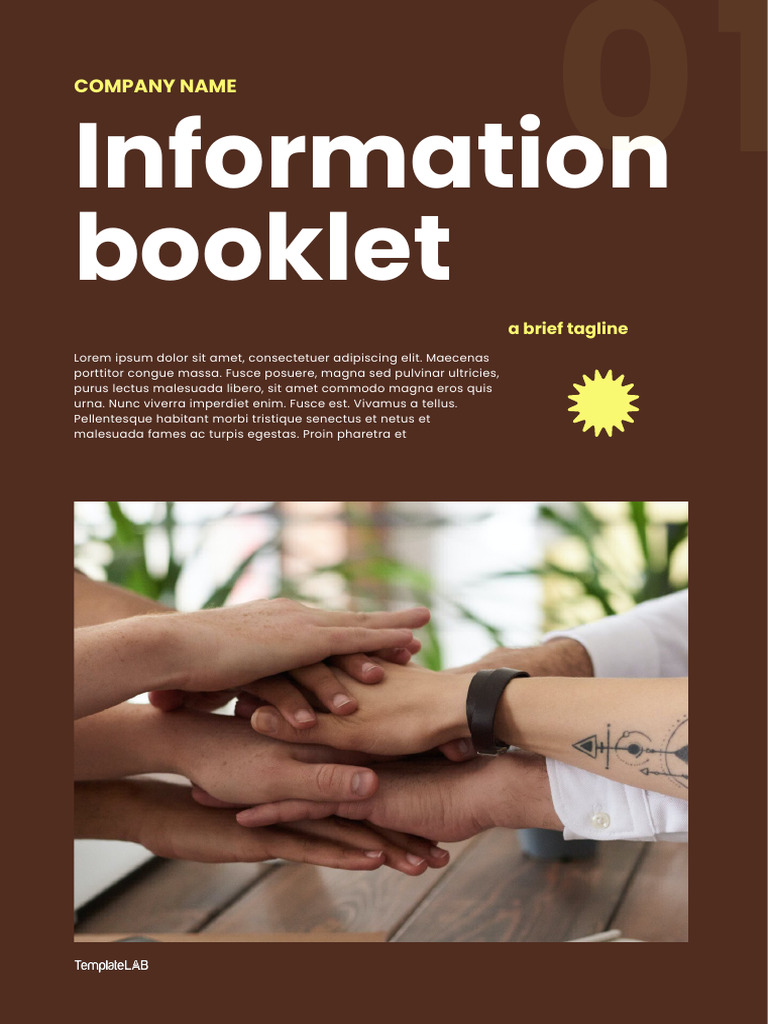 Information Booklet Template | PDF