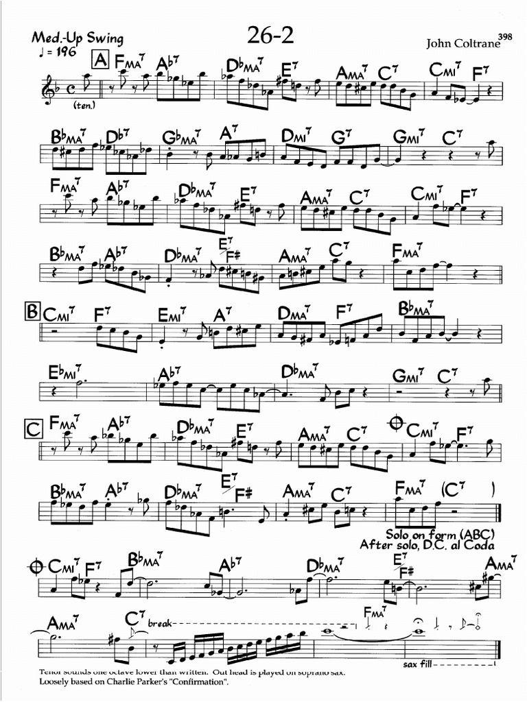 26-2 COLTRANE | PDF
