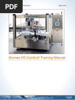 KRONES Labeller, Bottle Present Sensor Setting, Neck-Handling System | PDF