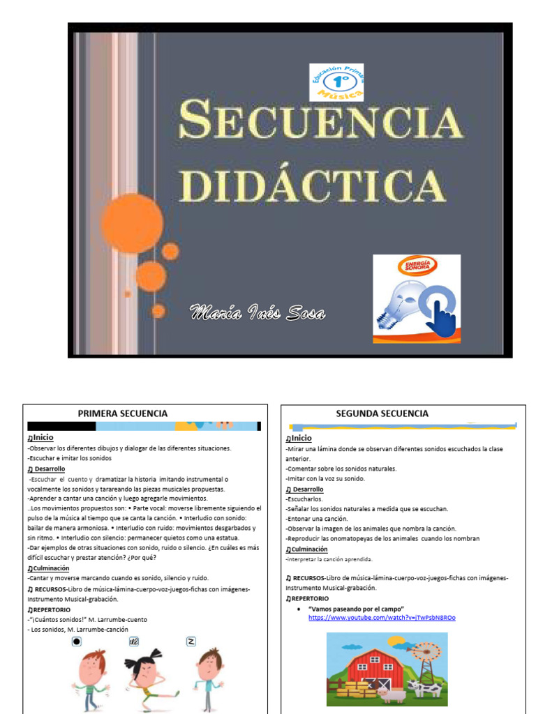 Actividades Musicales para Niños | PDF | Canciones | Ritmo