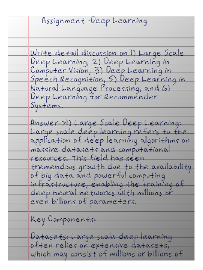 SACHIT GUPTA DL Assignment | PDF