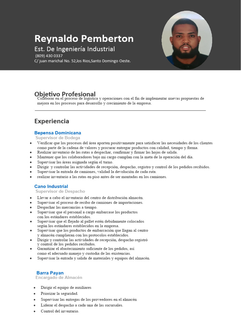 R Pemberton | PDF | Logística | Economias