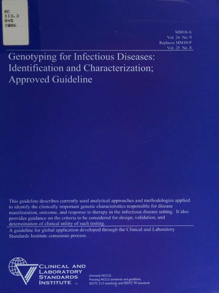 (Clinical and Laboratory Standards Institute (Series)) Stephen P. Day ...