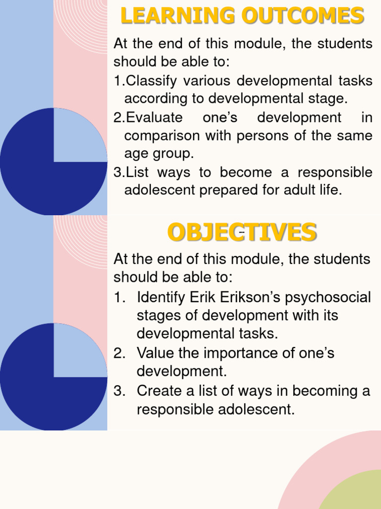 L3 Developmental Stages In Midlle And Late Adolescence 2 Pdf
