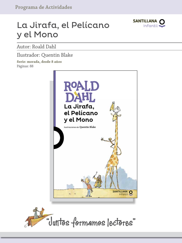 Fichas Libro La Jirafa Pdf Aprendizaje Maestros