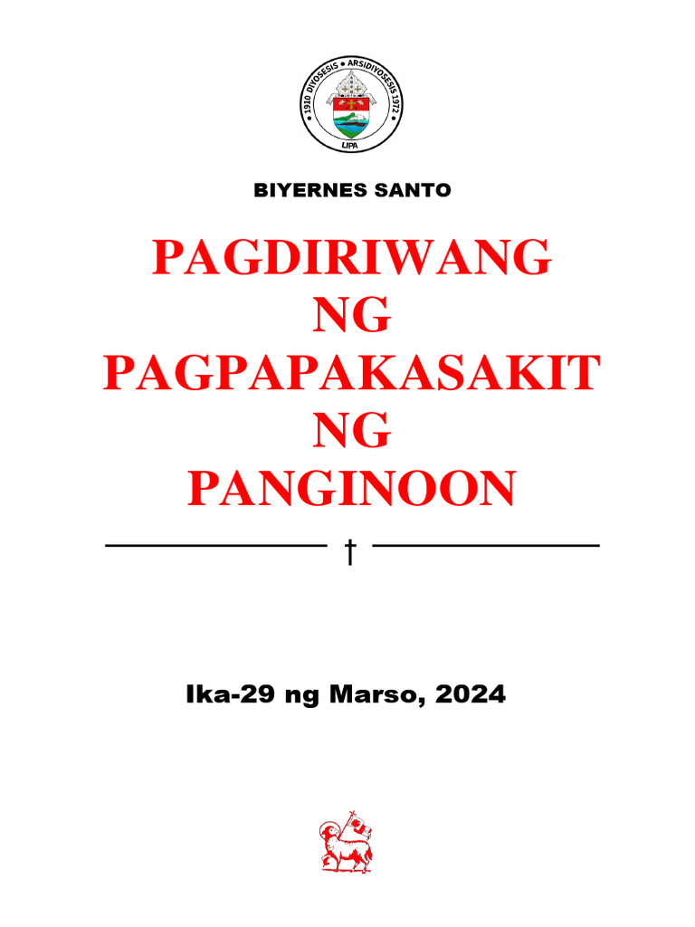 Good Friday Parish Second Form of Veneration | PDF