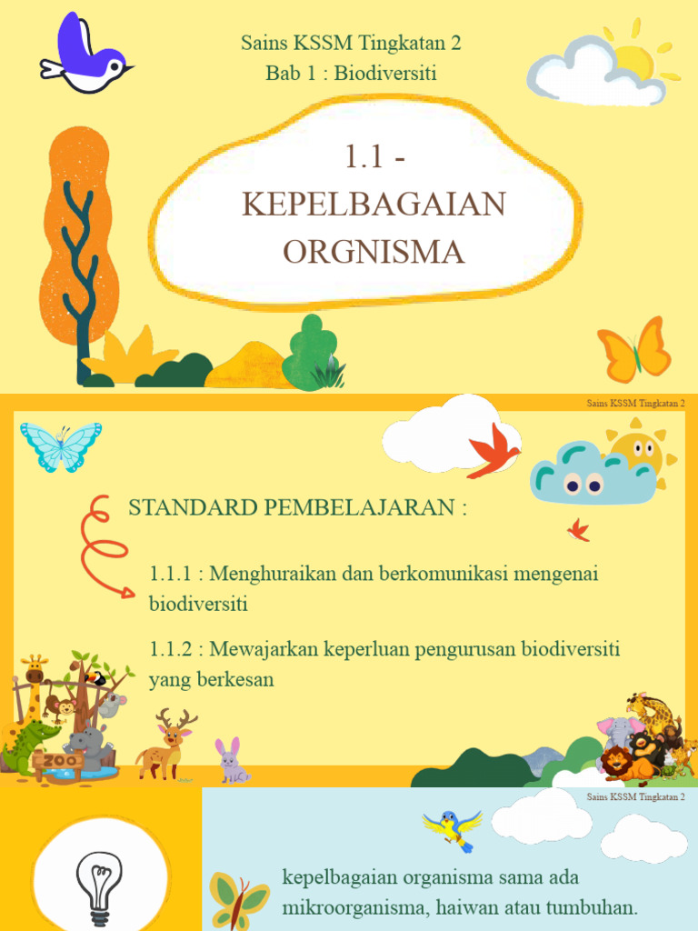 1.1 - Kepelbagaian Organisma | PDF