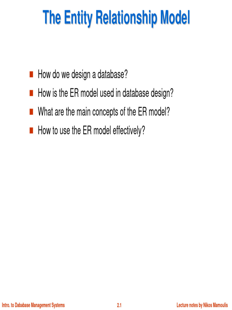 01 Er | PDF | Conceptual Model | Databases