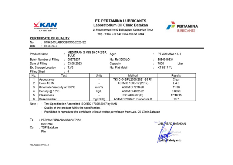 COQ Meditran S.30 | PDF