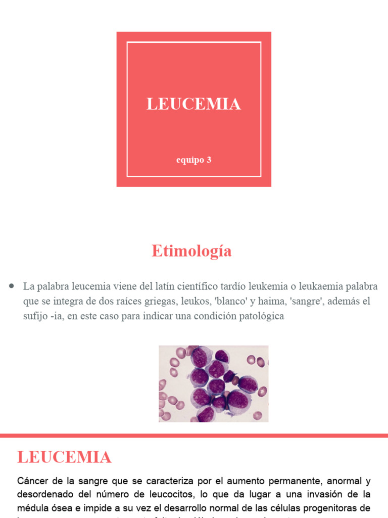 Guía Completa sobre Leucemia | PDF | Leucemia | Especialidades Medicas