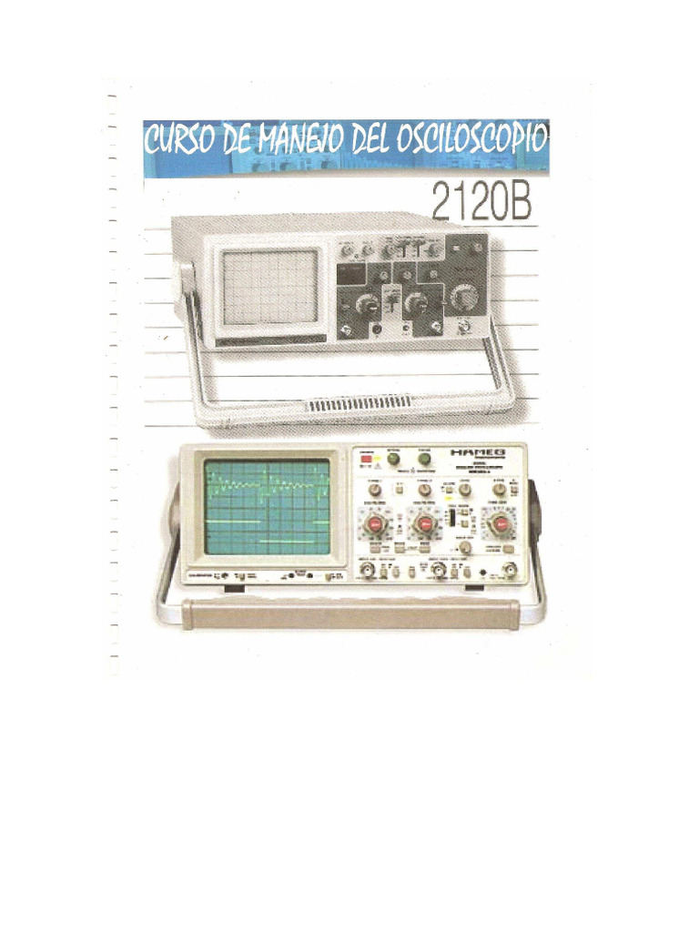 Manual Del Osciloscopio | PDF