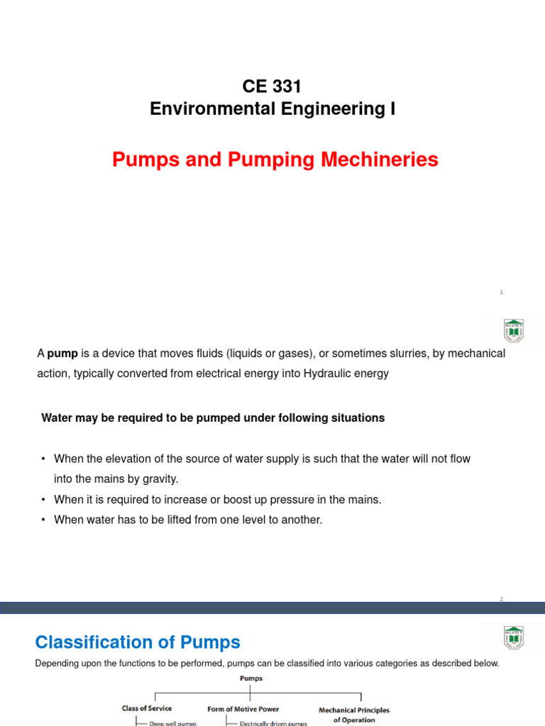 Pump | PDF | Pump | Hydraulics