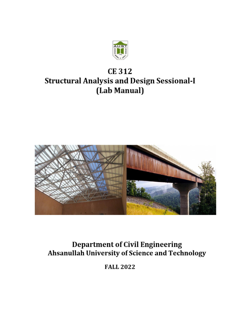 CE 312 | PDF | Strength Of Materials | Rolling (Metalworking)