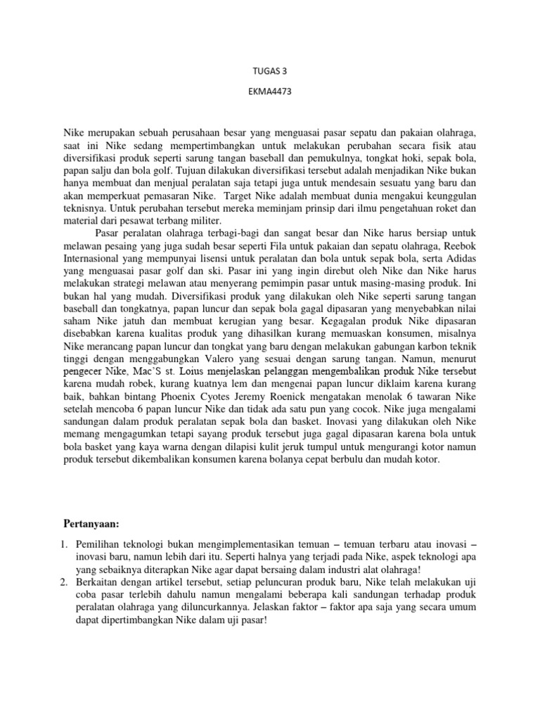 Tugas - 3 Pengembangan Produk | PDF