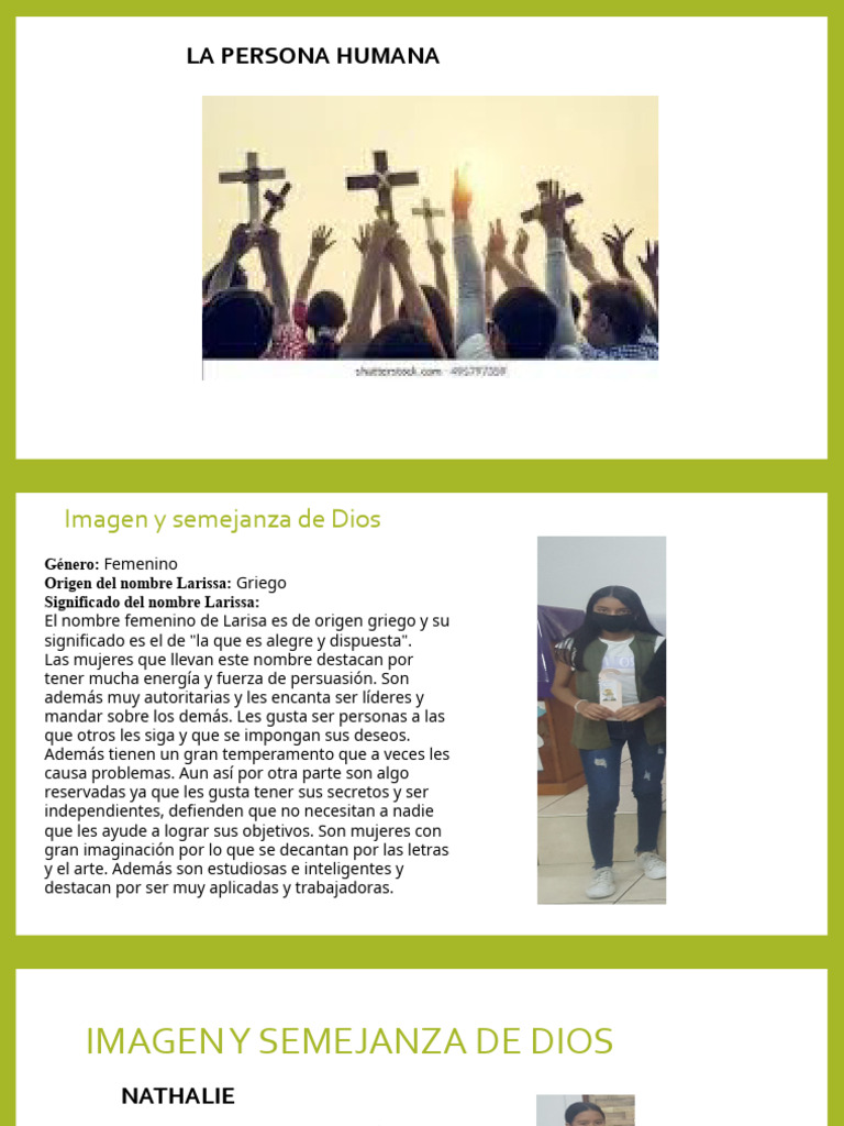 La Persona Humana | PDF | Pecado | Dios